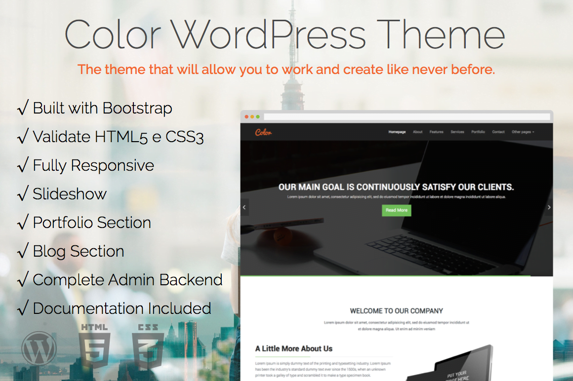 Color WordPress Multipurpose Theme
